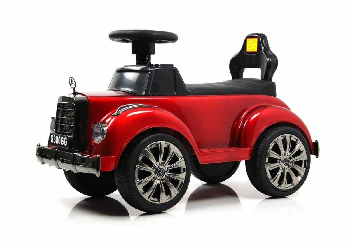 Детский толокар RiverToys Mercedes-AMG 300S (G300GG) красный глянец