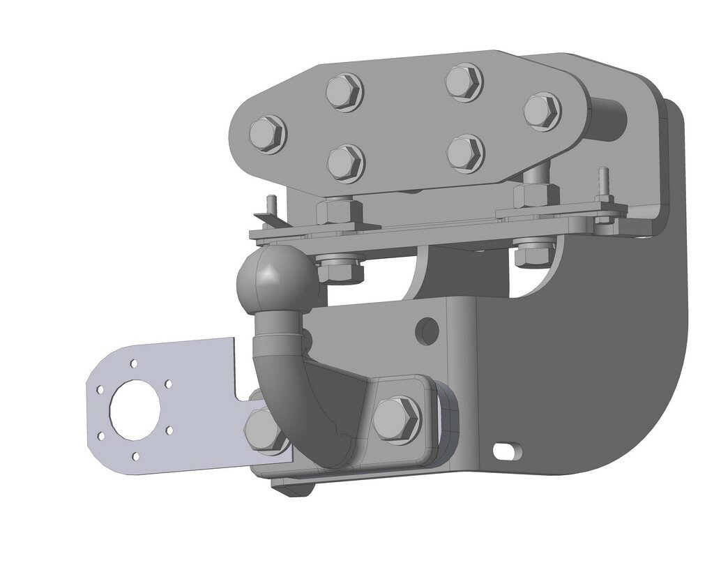 Фаркоп ORIS 3054-F на Toyota Land Cruiser J200, Lexus LX