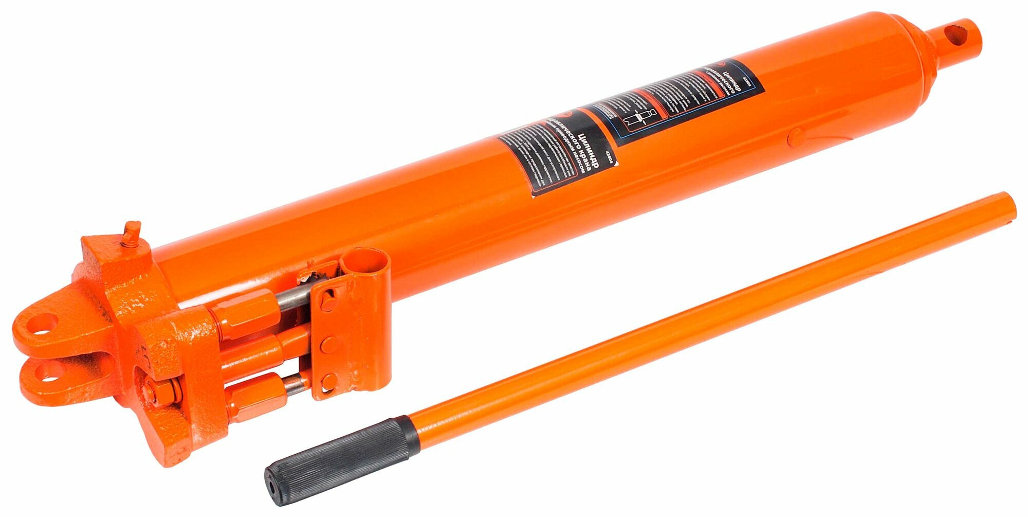 Гидравлический цилиндр 8т со встроенным насосом двойным/Гидроцилиндр/Гидравлические системы/Гидравлические механизмы
