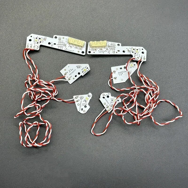 Белый свет для Tesla Model S 2016-2023, автомобильные фары, DRL чип, балласт, печатная плата, фитинги для платы источника света 2 set A pair