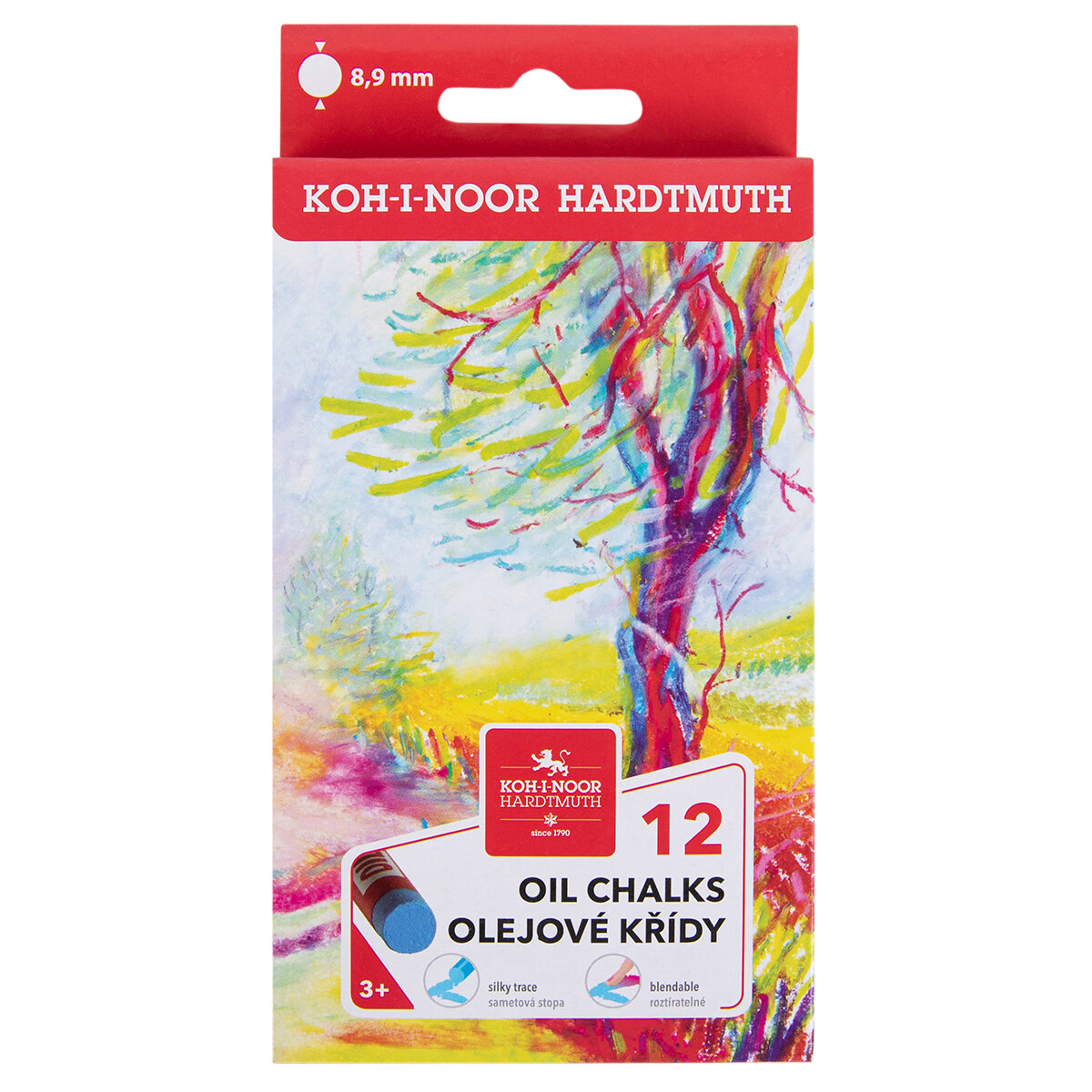 KOH-I-NOOR Hardtmuth Gioconda масляная пастель набор 12 цветов для творчества