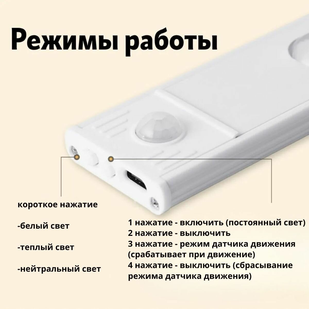 Светильник LED с регулируемым светом, экономичный, для дома и офиса — фото 1