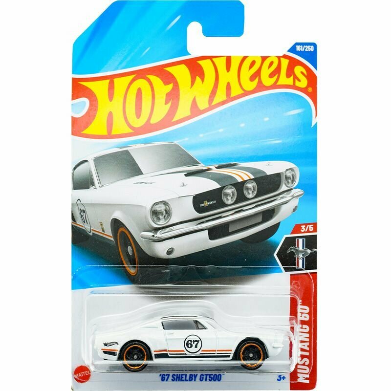 Машинка Mattel Hot Wheels 2025 C4982 1967 Shelby GT500