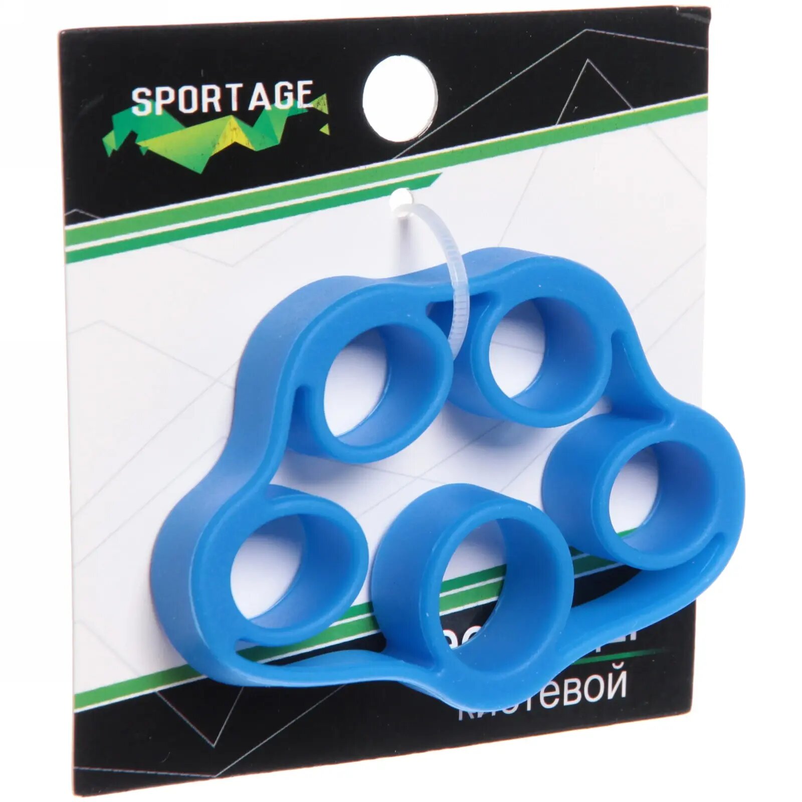 Эспандер кистевой Sportage HW-155, 4 кг, синий, силиконовый, для тренировки