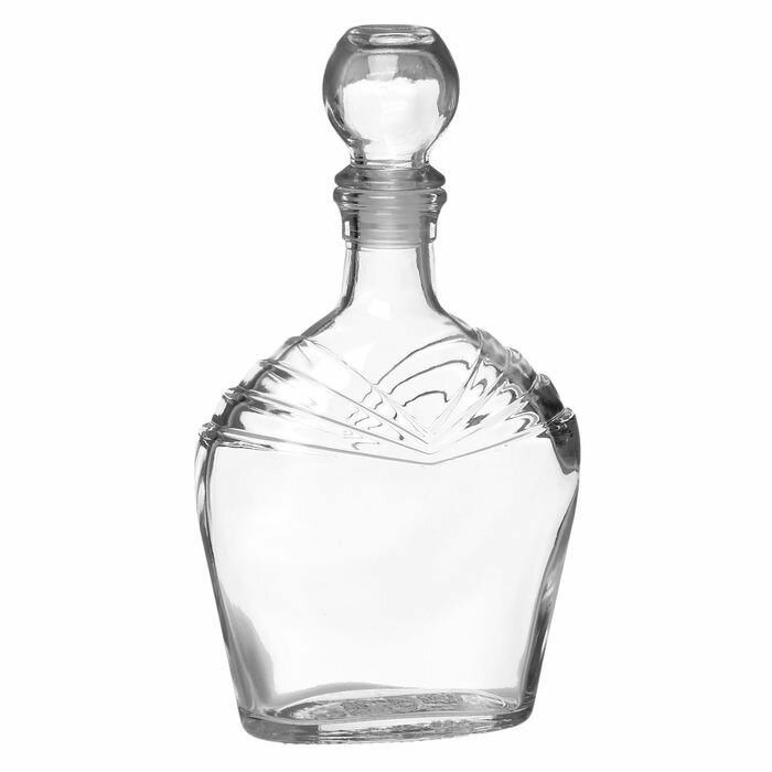 Графин Pasabahce "Сидней" 500 мл, стеклянный с пробкой