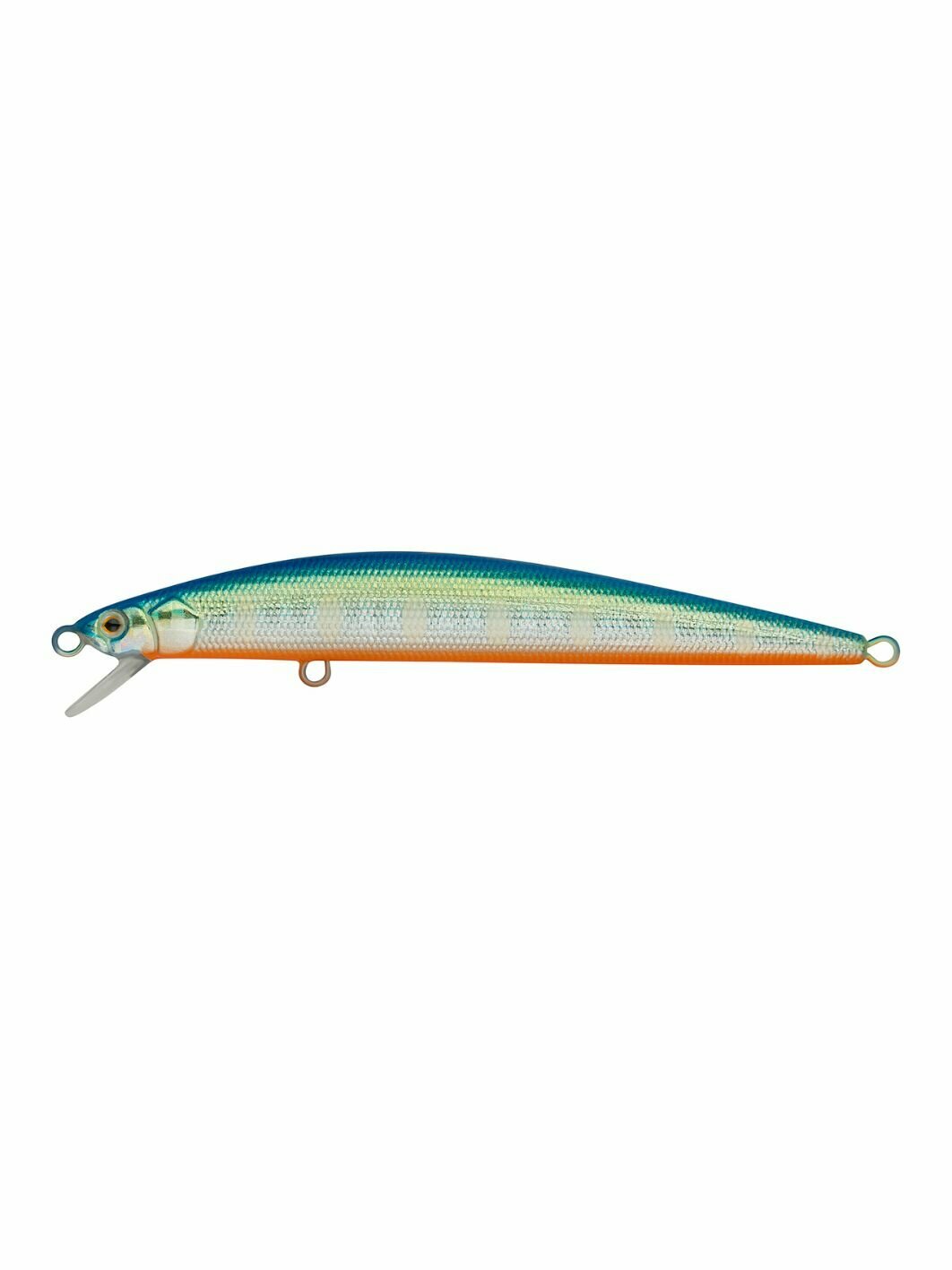 Воблер Минноу Strike Pro Slingshot Minnow 90, 90 мм, 7 гр, Плавающий, цвет A150-713 UV Blue Silver