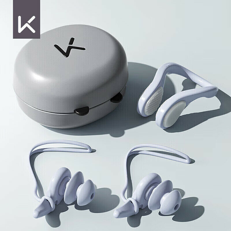 Keep Swimming Earplugs, Professional Anti-Choking Water Nose Clip, Waterproof But Not Soundproof, Children's Bathing Ear Protection Set