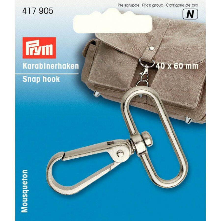417905 Карабин 40*60мм, Prym