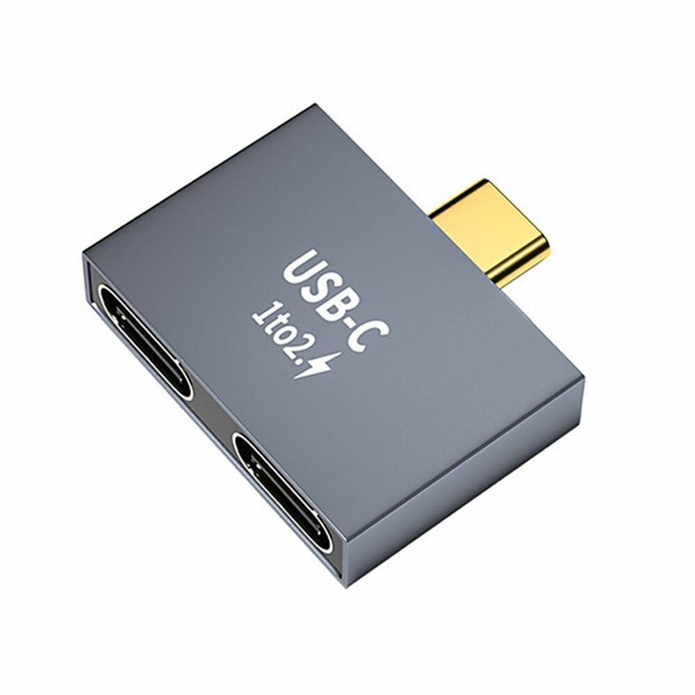 Разветвитель с 1 USB-Typec-C на 2 Type-c — фото 1