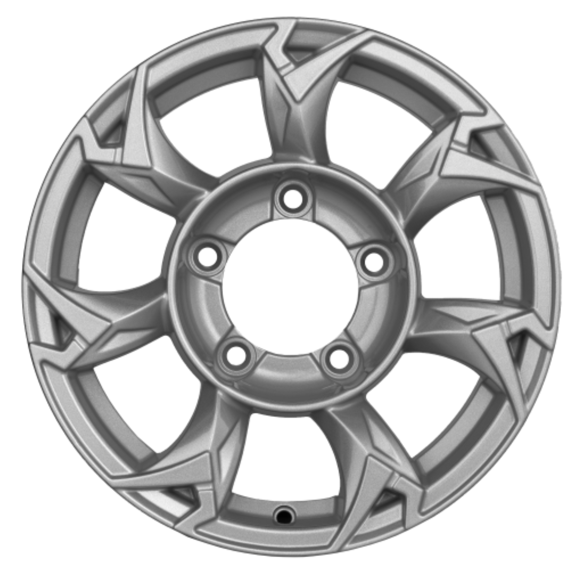 Колесный диск Khomen Wheels KHW1505 на Lada Niva 4x4 5.5x15 PCD 5x139.7 DIA 98.5 ET5 SLT