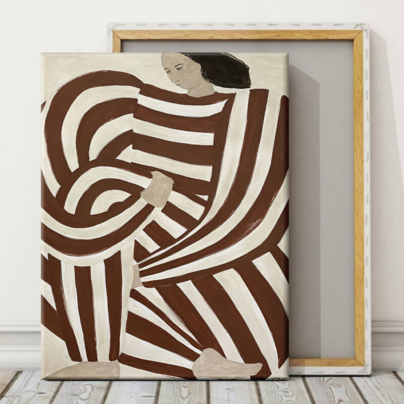 Картина на холсте 50х70 см "София Линд - Мисс", на стену для интерьера