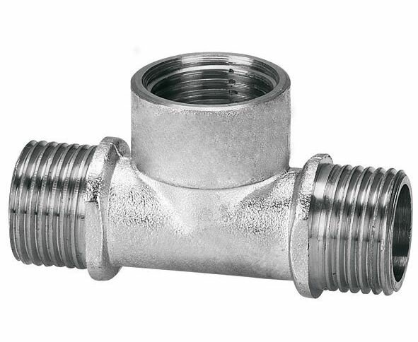 AQUALINK Тройник 1/2"x1/2"x1/2", (нар-вн-нар, ш/г/ш), (10 шт/уп, цена за шт.), 2379