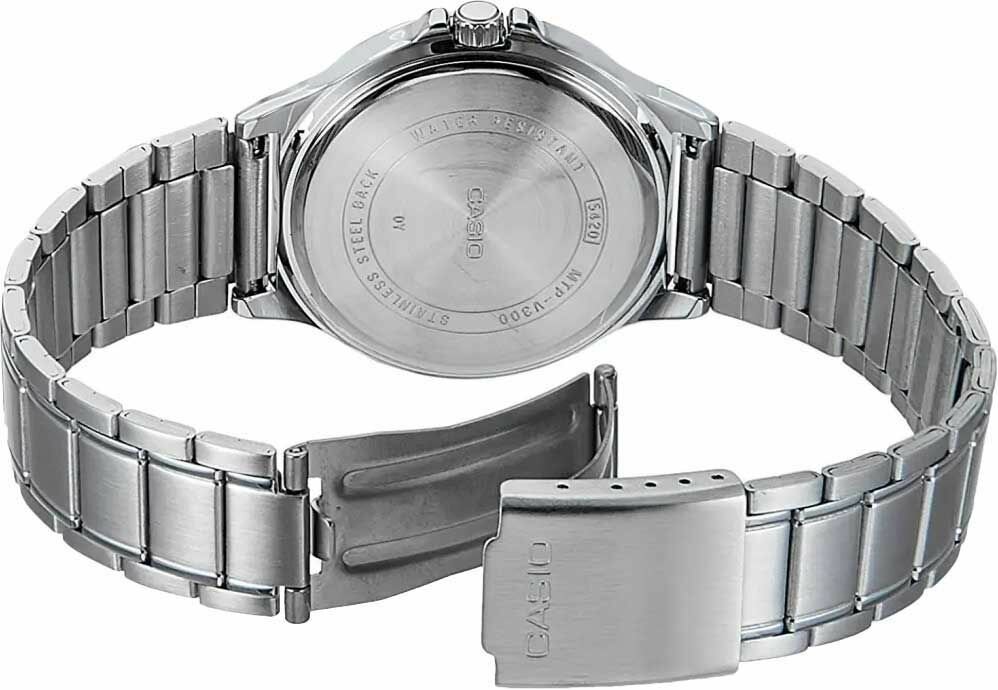 Наручные часы CASIO, синий, серебряный — фото 1