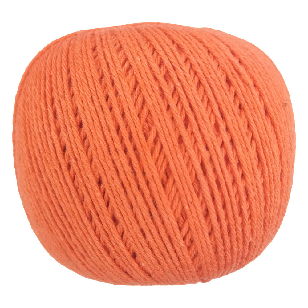 Пряжа для вязания ПНК им. Кирова Фиалка 0502 оранжевый 75 гр/225 м 100% хлопок