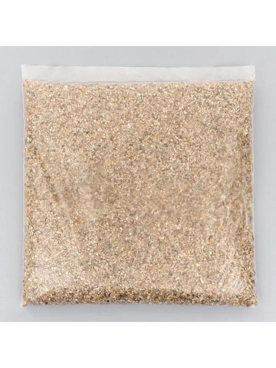 Чистый речной песок для растений и декора