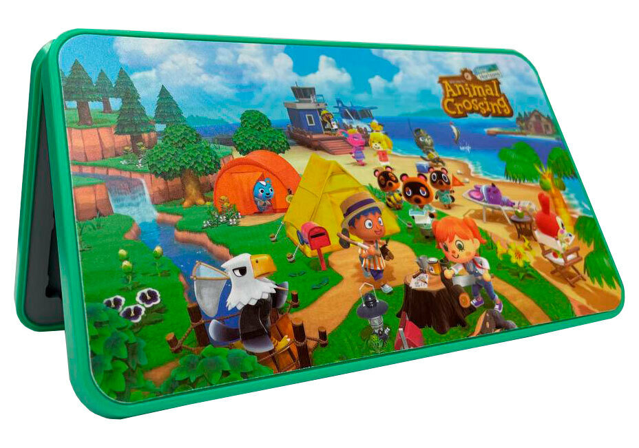 Кейс-футляр для хранений 24 картриджей Nintendo Switch Portable Storage Box (Animal Crossing Village)