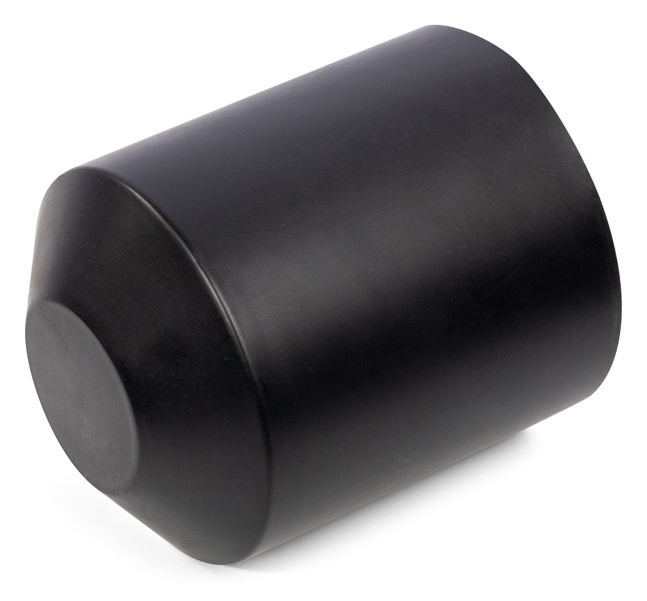 Капа термоусаживаемая КВТ ОГТ-100/40, с клеевым слоем, черная, 100/40мм / заглушка