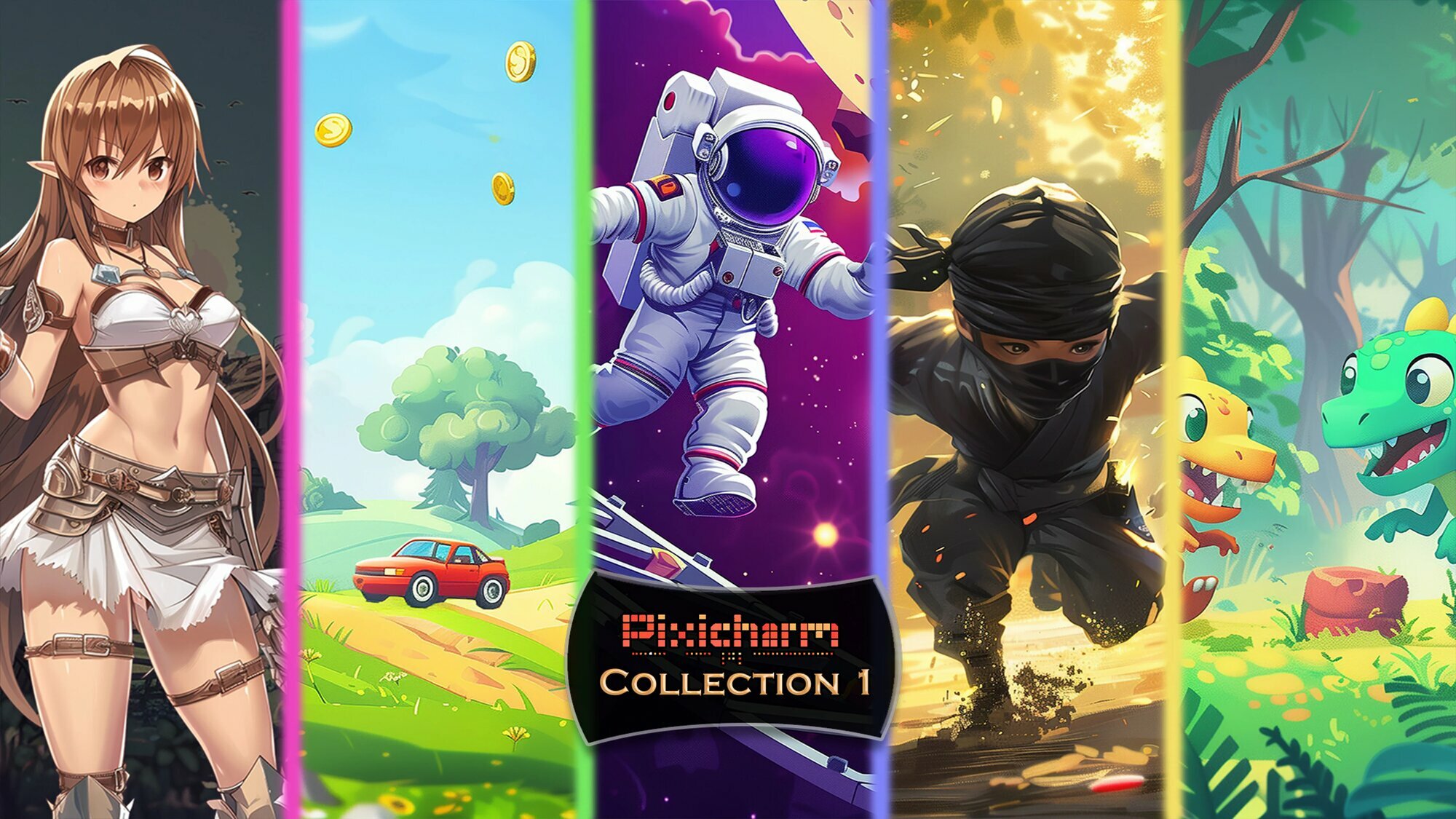 Pixicharm Collection 1 для Sony PlayStation | PS5 на русском языке | Игра навсегда | Быстрая доставка (Турция)