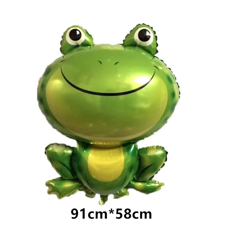 Фольгированные шары с лягушками HEROCROSS Зеленый, 1pc