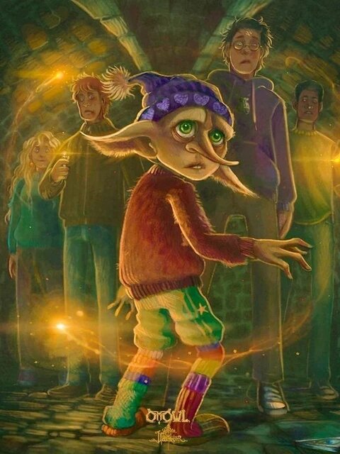 Алмазная мозаика на подрамнике "Гарри Поттер" круглые бриллианты 40х50см