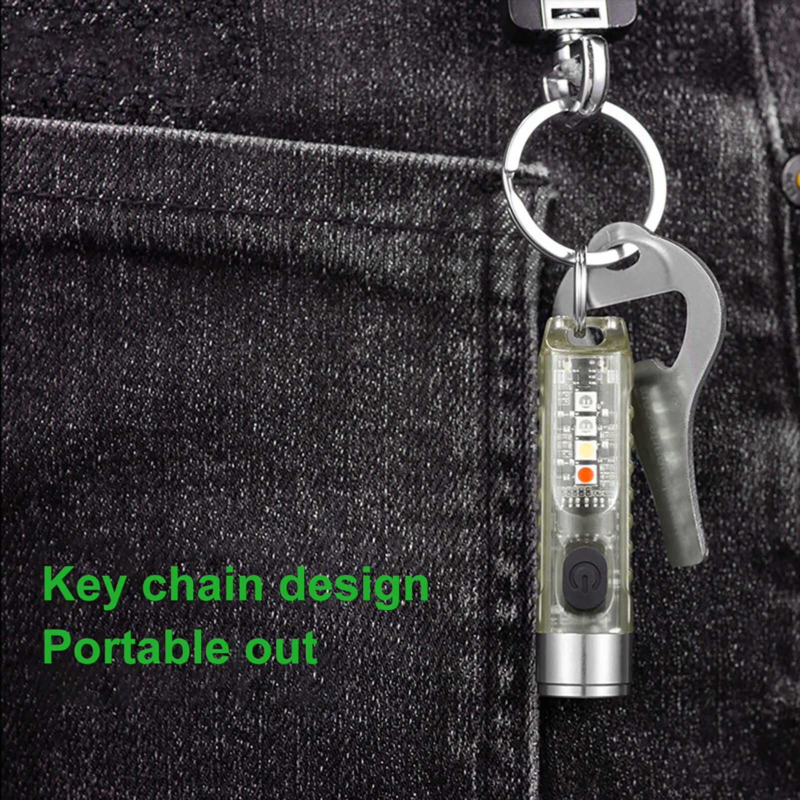 S11 Мини-светодиодный фонарик, небольшой мощный фонарик-брелок, портативный USB-аккумуляторный фонарик для экстренной помощи, походов на природе, кемпинга