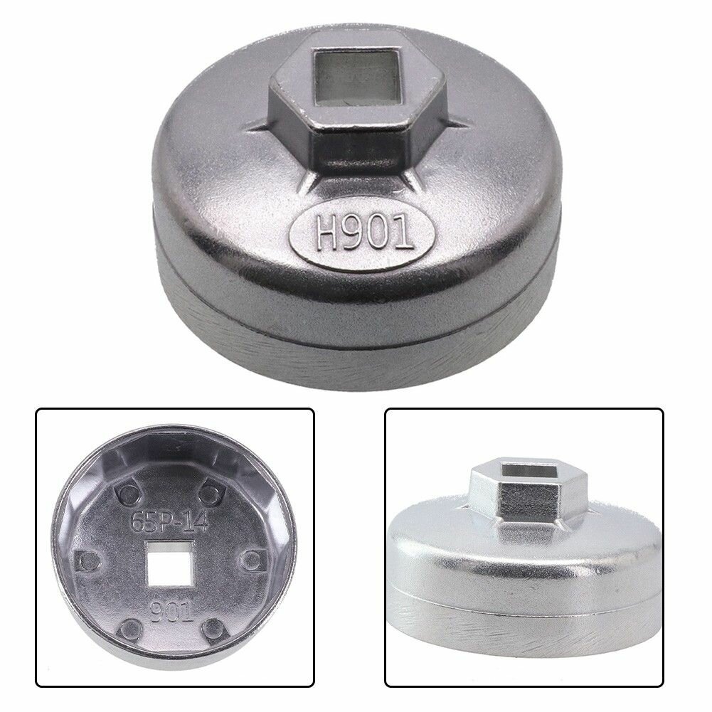 Гаечный ключ 64 мм, инструмент для ремонта автомобилей, съёмник масляного фильтра с 14 канавками