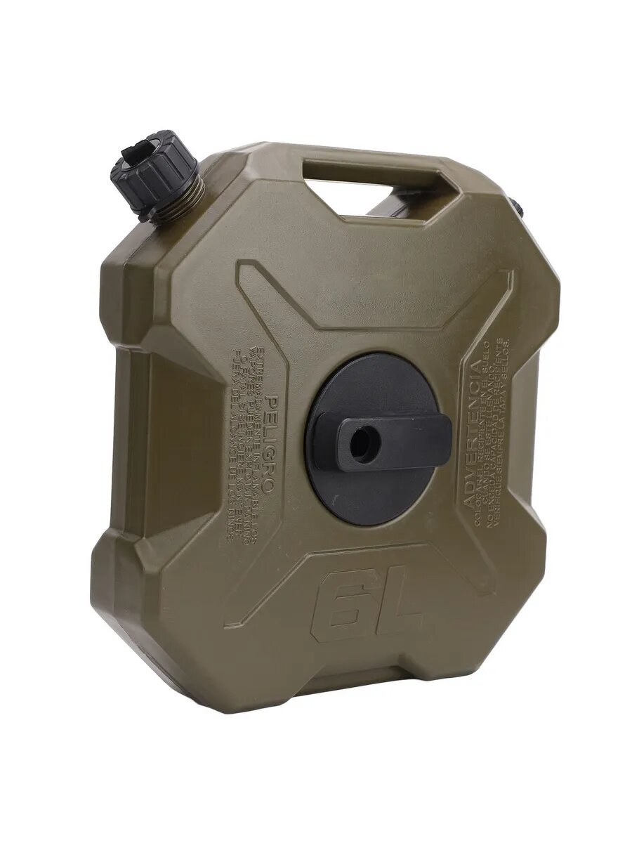 Топливный масляный бак 6л 1,6 галлона зеленый большой