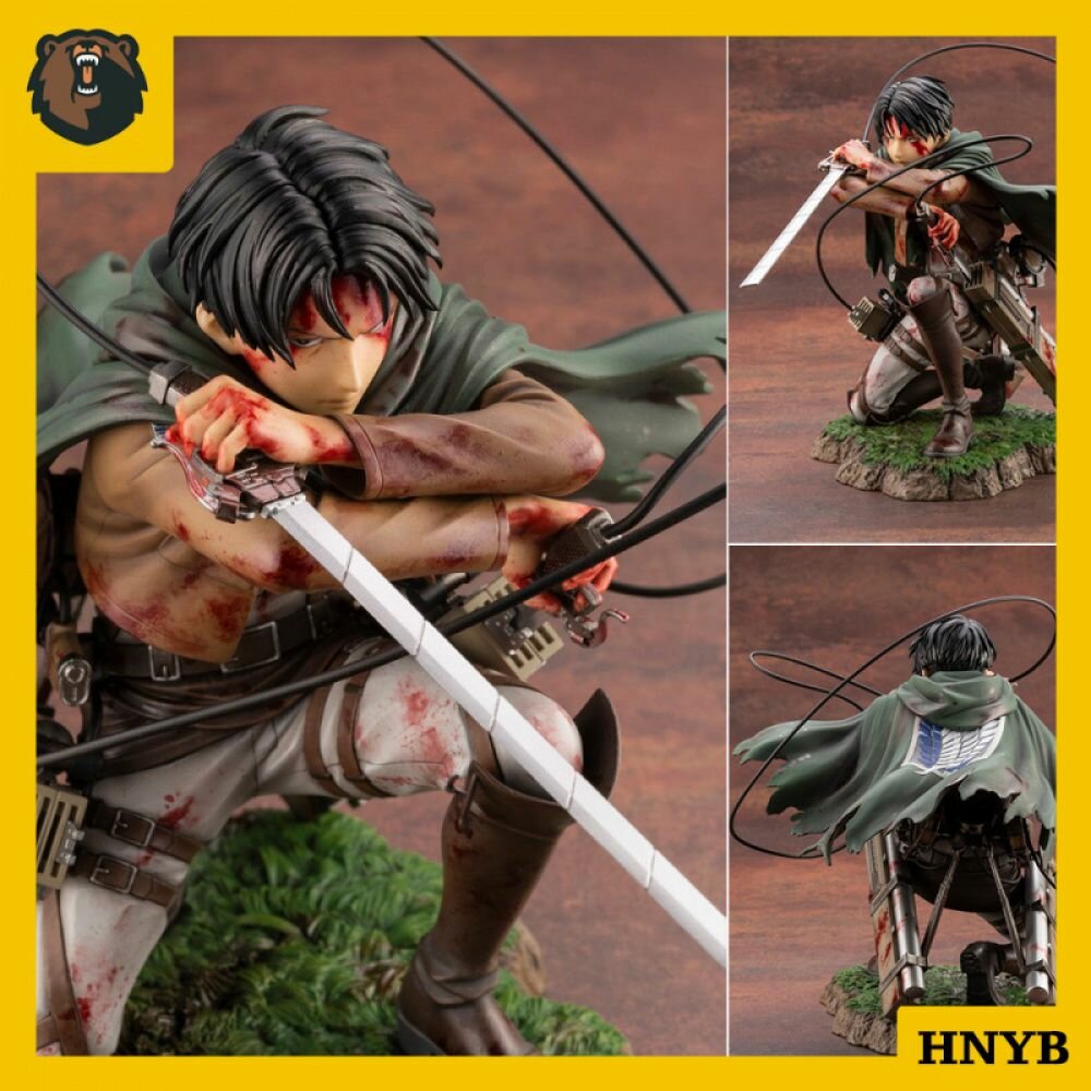 Фигурка Атака титанов Леви Акkерман / Attack on Titan Levi Ackerman Fortitude Ver. 18 см