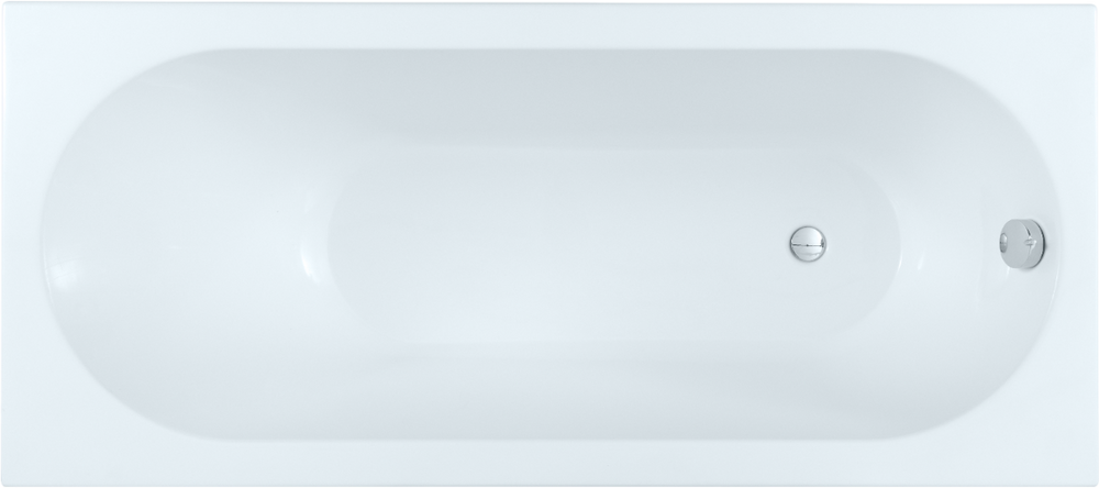 Акриловая ванна Aquanet Lotos 328870 175x80 см, пристенная, белая, с каркасом