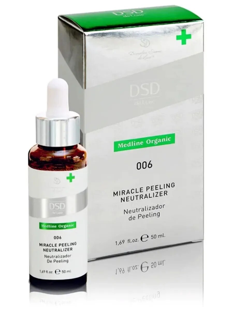 DSD de Luxe 006 Miracle Peeling Neutralizer Нейтрализатор пилинга Миракл 50 мл