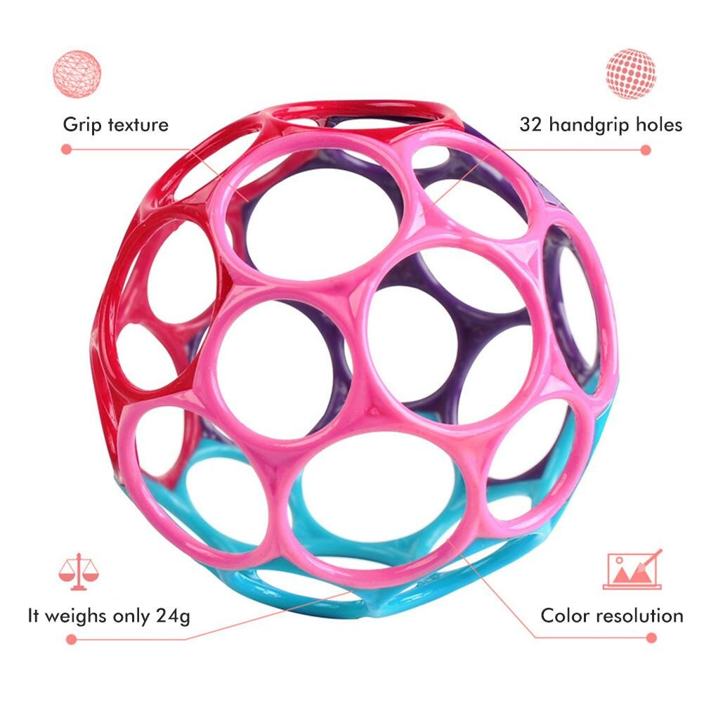 Kids Grasp Ball Baby Sensory Toy Teething and Grasping Play for Enhancing Visual Auditory Experience