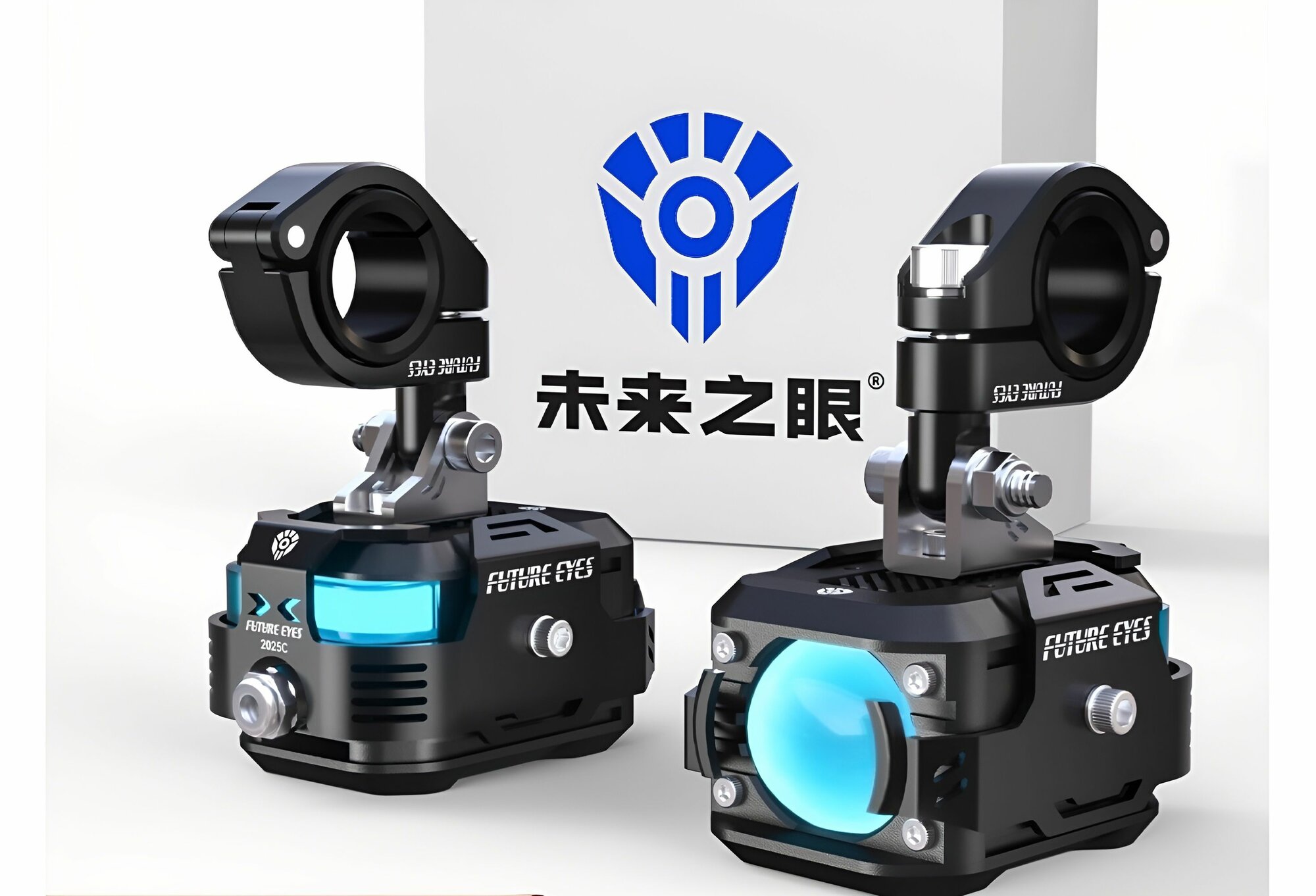 Фары Future Eyes F150Pro, светодиодные, 6000К, IP67, 80Вт, универсальные