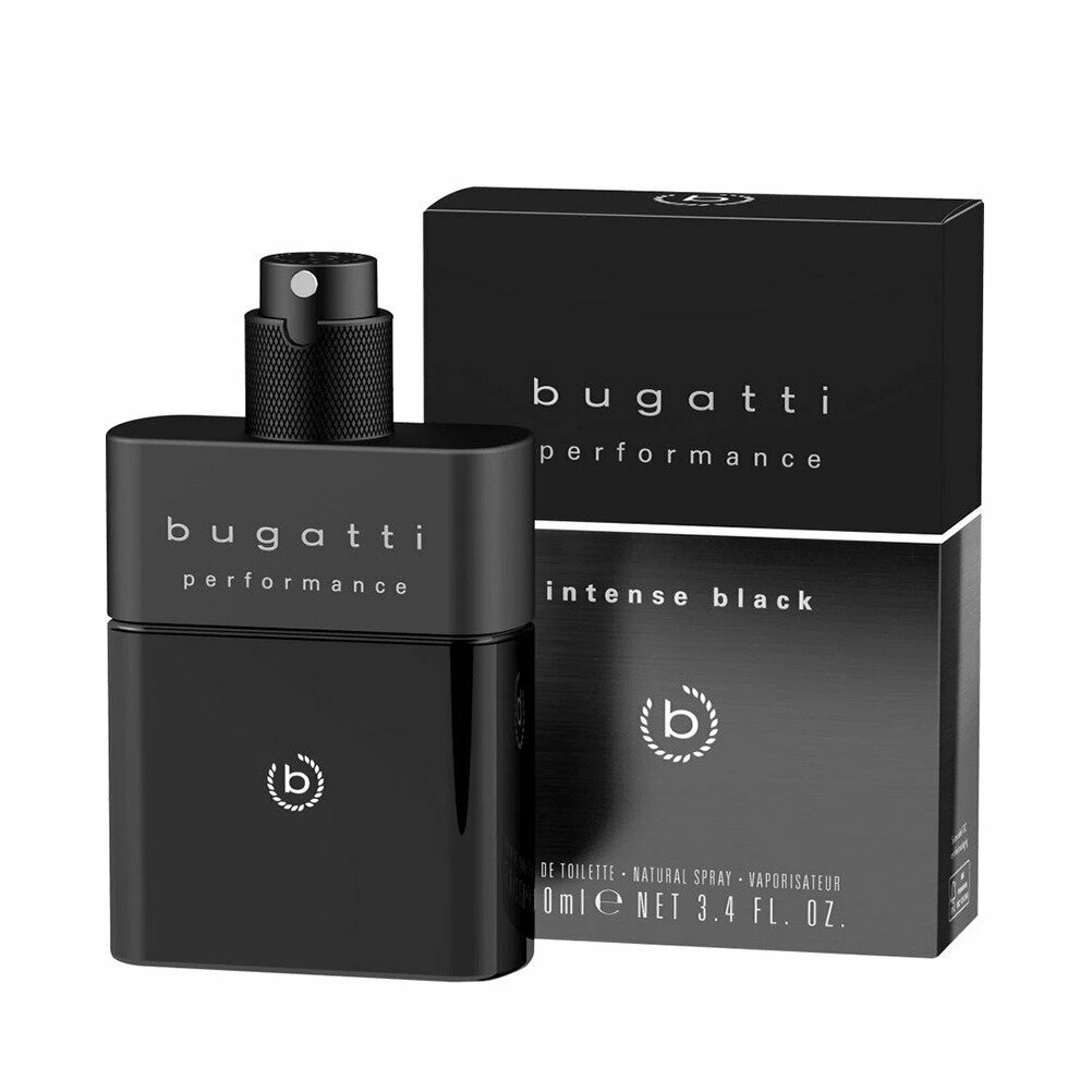 Туалетная вода Bugatti Performance Intense Black 100 мл