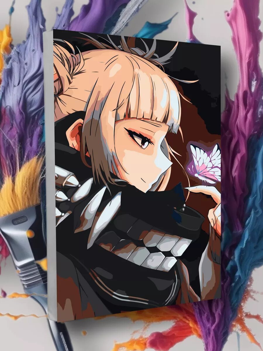 Картина по номерам Аниме