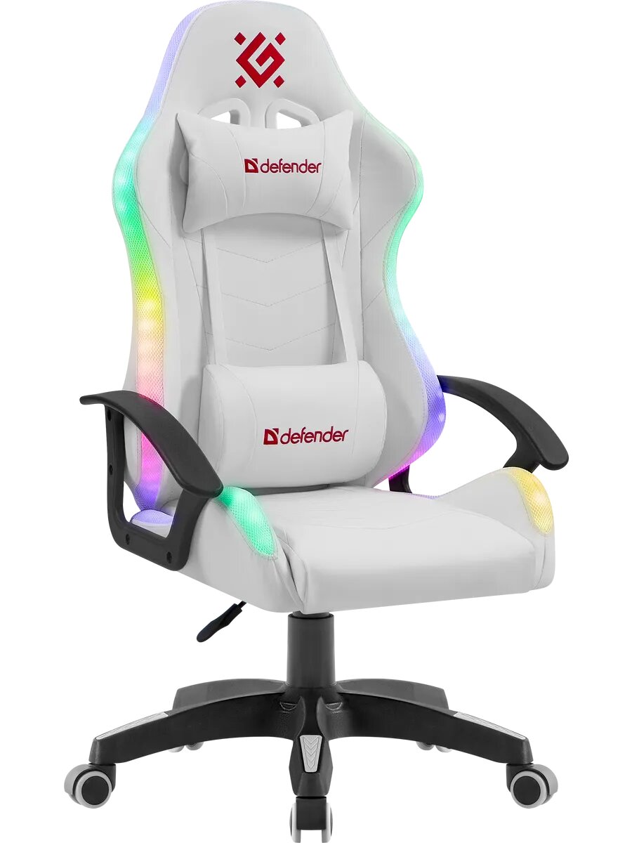 Игровое кресло Factor X RGB с подсветкой наклон спинки