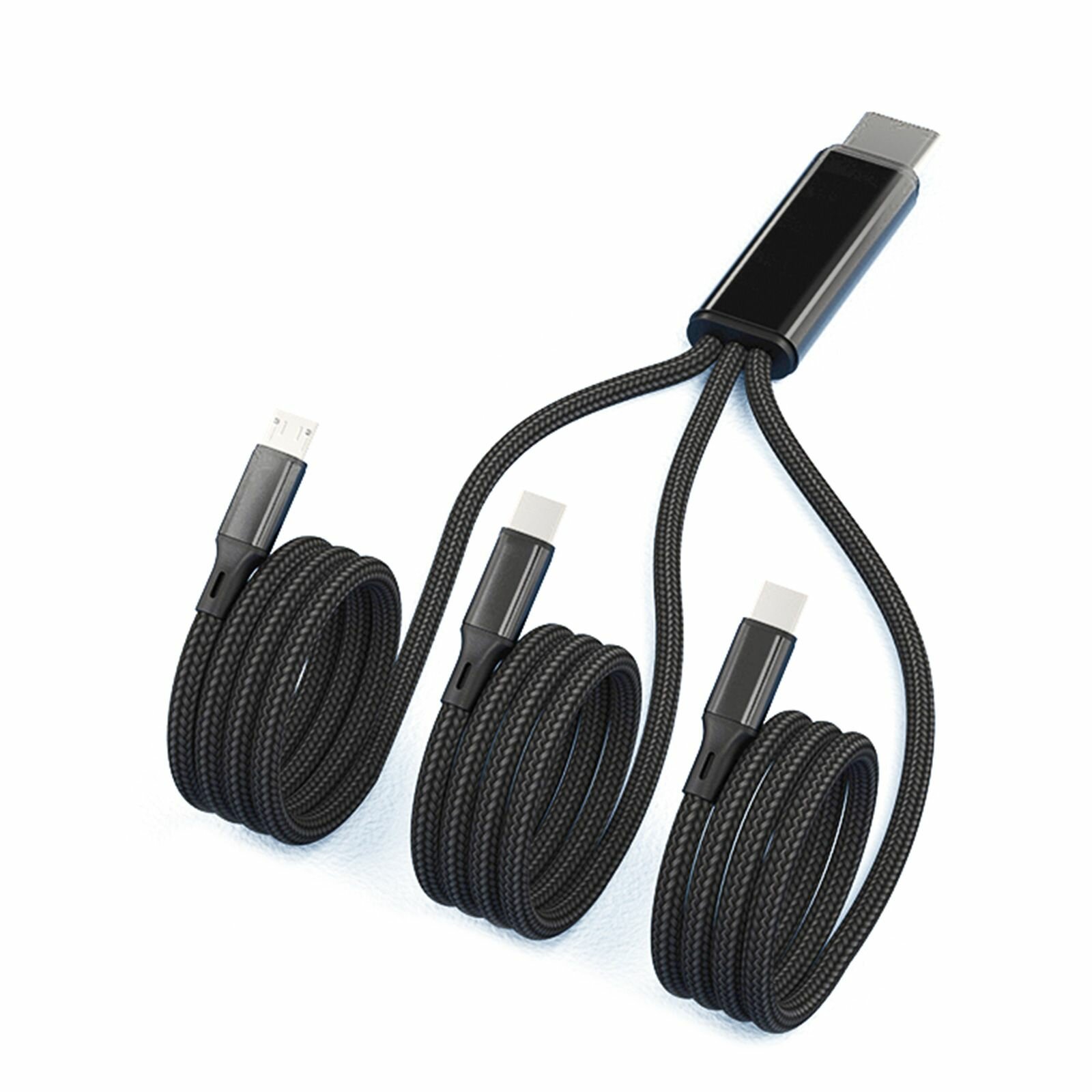 Аудиокабель, USB C к разъему Micro, Шнур для быстрой зарядки мобильного телефона
