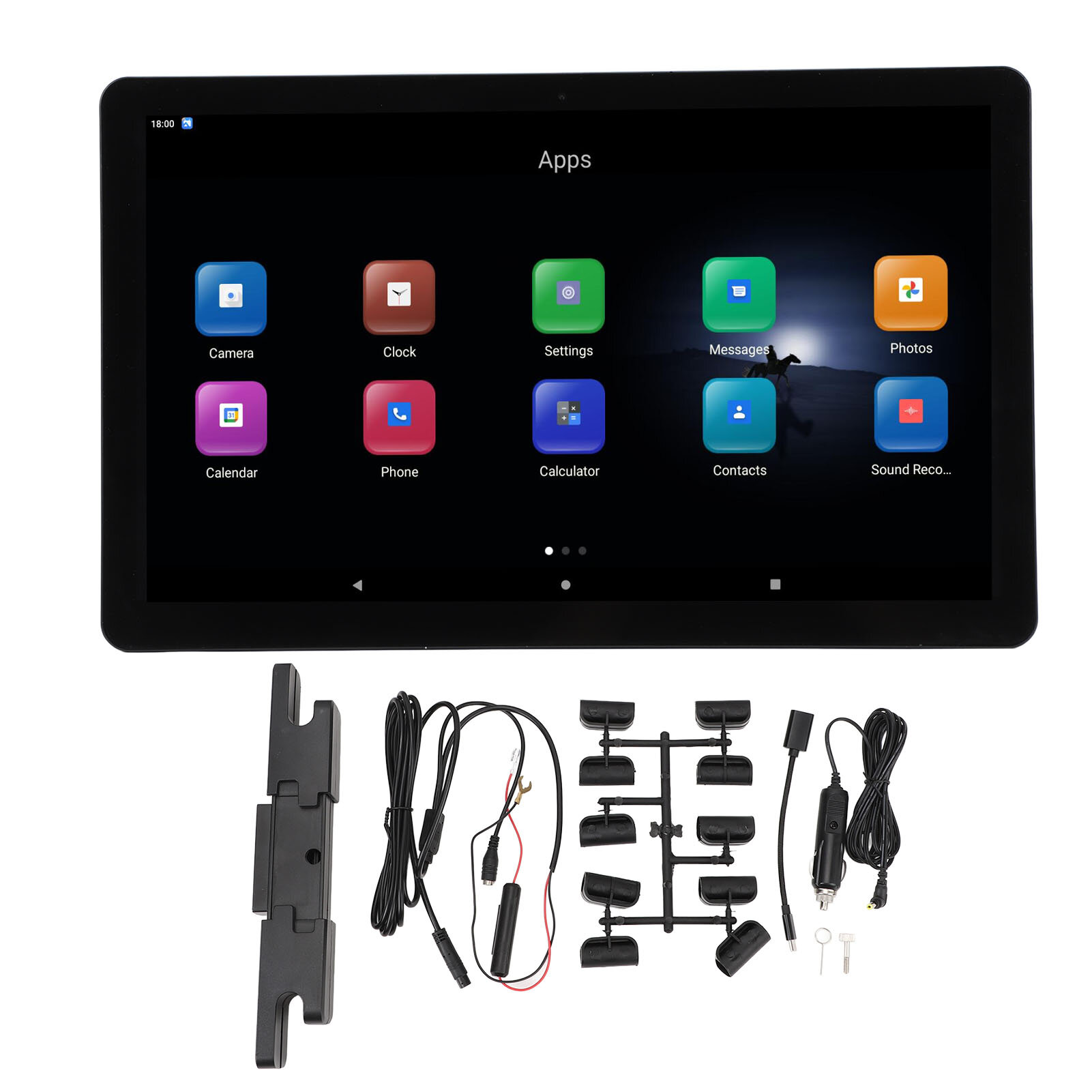 Автомобильный подголовник с монитором Android 11, 15.6in IPS, 2MP