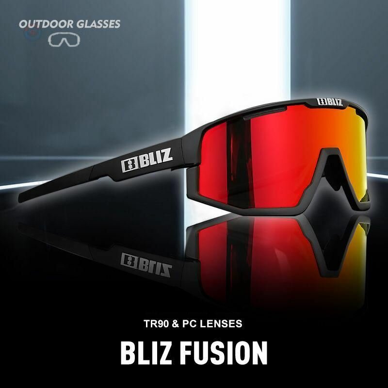 Bliz Fusion поляризованные спортивные очки для велоспорта и активного отдыха с регулируемой посадкой и технологией Jawbone