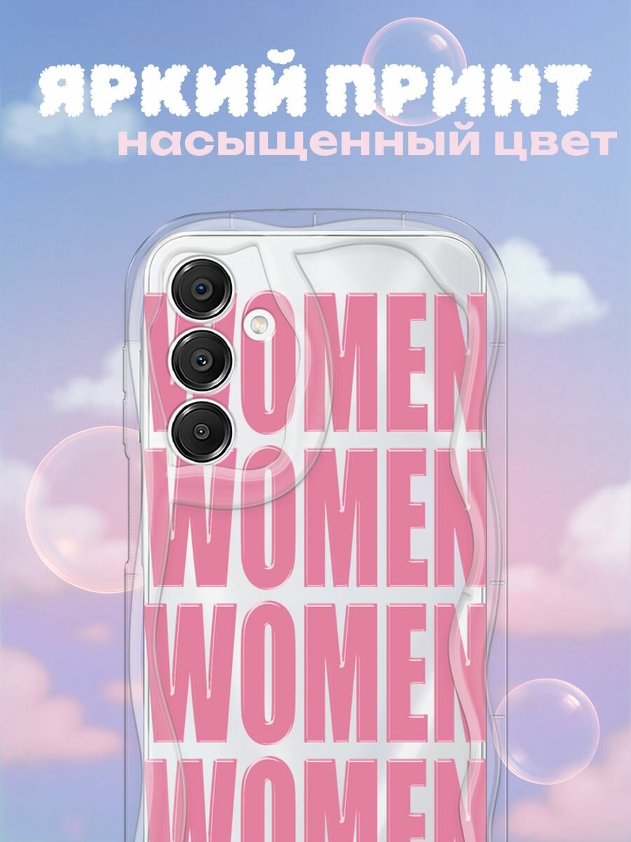 Чехол на Samsung Galaxy A16 / Самсунг А16 с принтом "WOMEN 2 " — фото 1