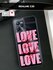 Чехол на Realme C35 / Реалми C35 с принтом "All we need is love"