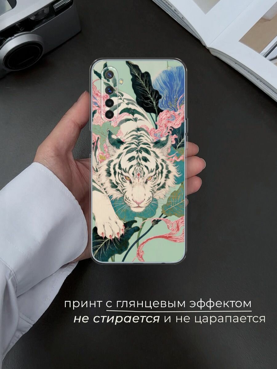 Чехол на Realme 6 / Реалми 6 с принтом "Охотник" — фото 1