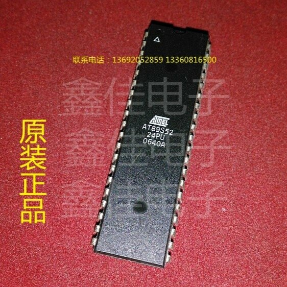 5шт AT89S52-24PU 24PI 24PC DIP40 Чип Интегральная схема