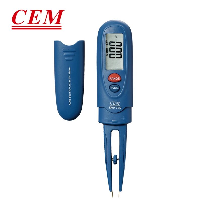 CEM Smart Tweezer LCR SMD ESR Тестер Синий