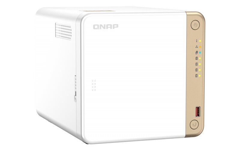Сетевое хранилище NAS Qnap Original TS-462-4G 4-bay настольный Celeron N4505