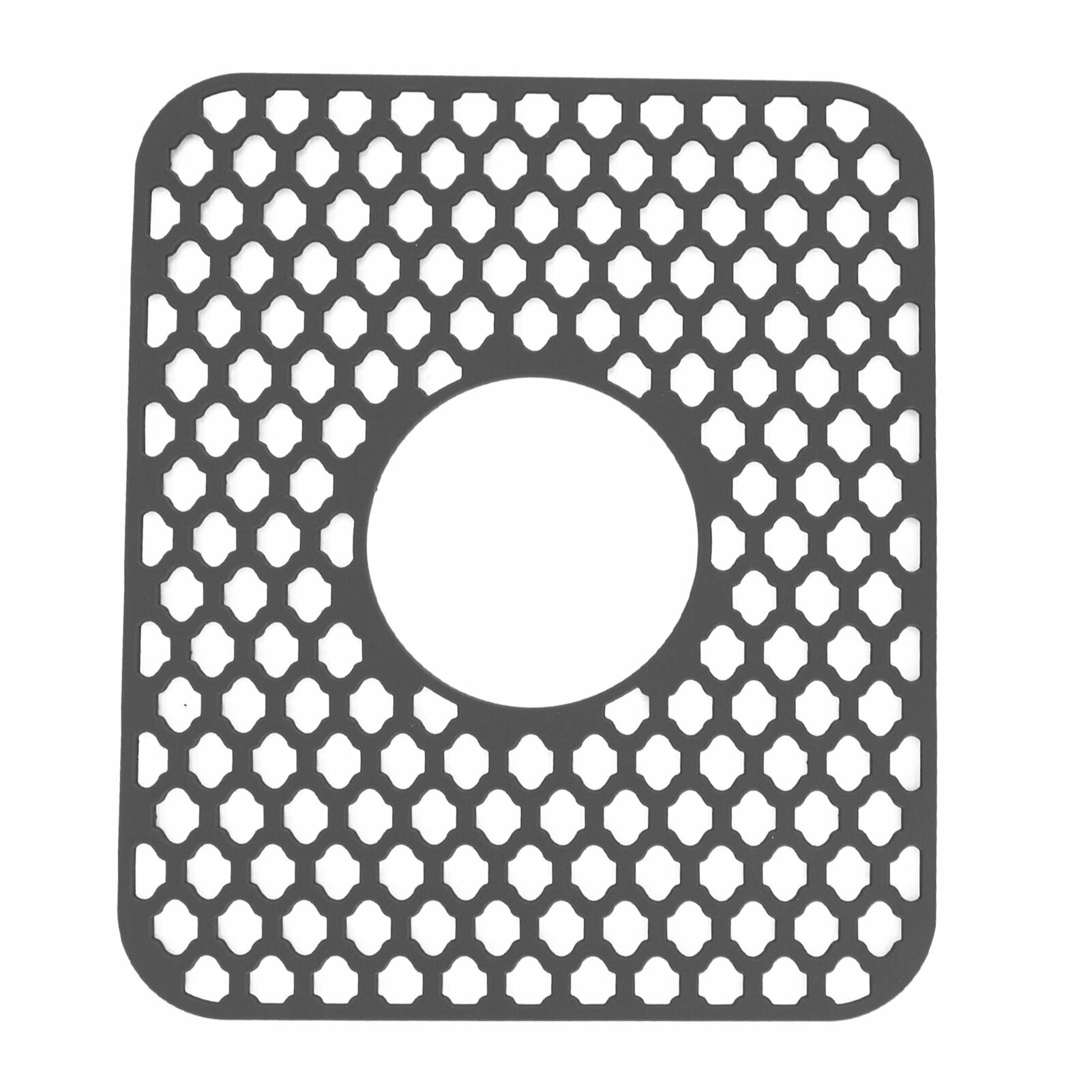 Защитник раковины для кухни силиконовой не скользкий теплостойкий коврик для нижней части центральной сливной раковины ферма из нержавеющей стали Фарфоровая раковина серая