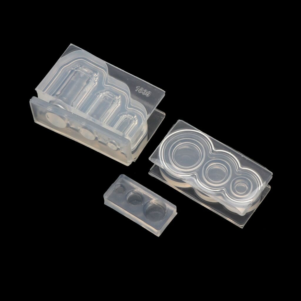 3D Мини-форма для бутылок с джемом, Форма для воды, подвеска для изготовления силиконовых ювелирных изделий
