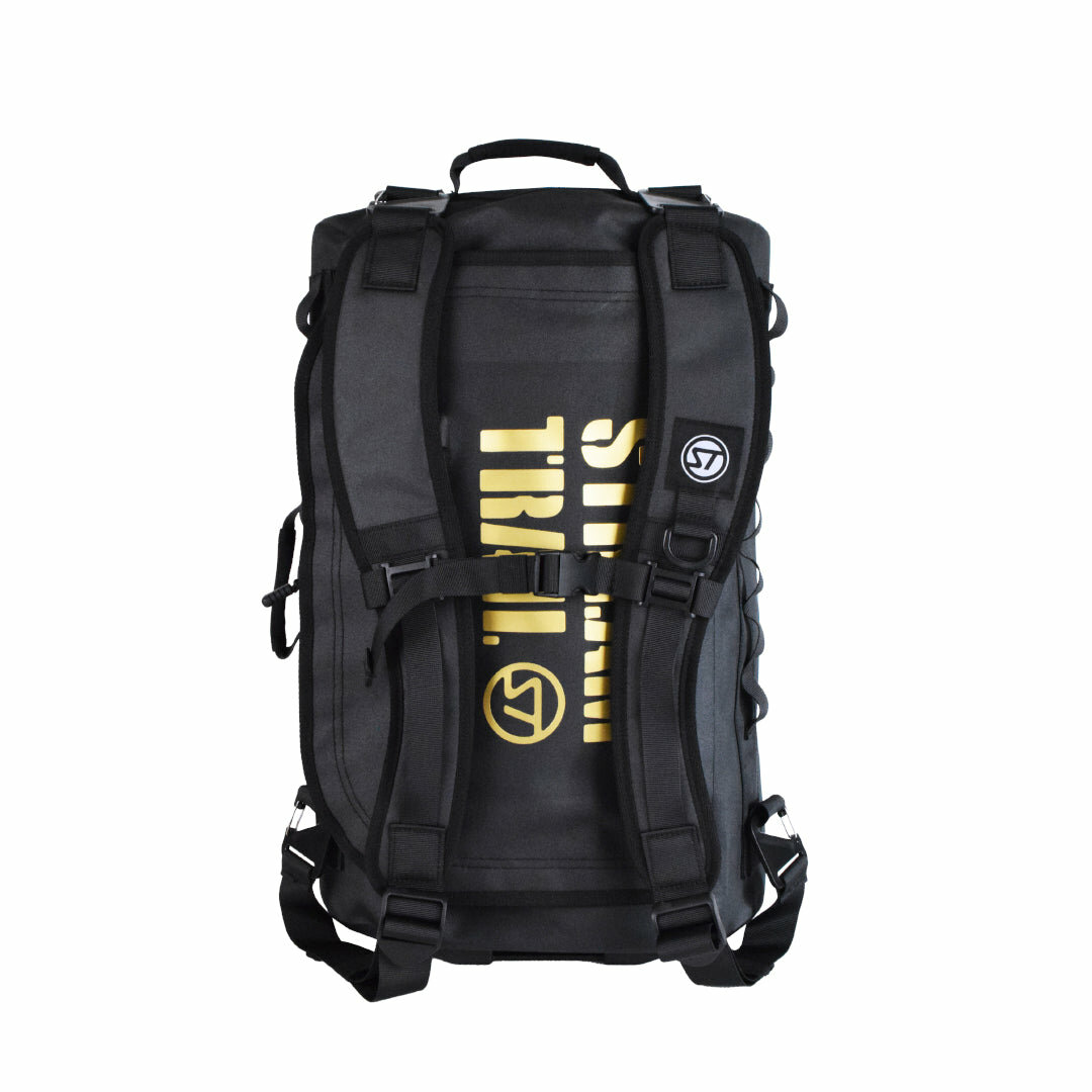 Сумка влагозащитная на колесах Stream Trail Cabin Trolley Izumo BK/Gold ST-026613
