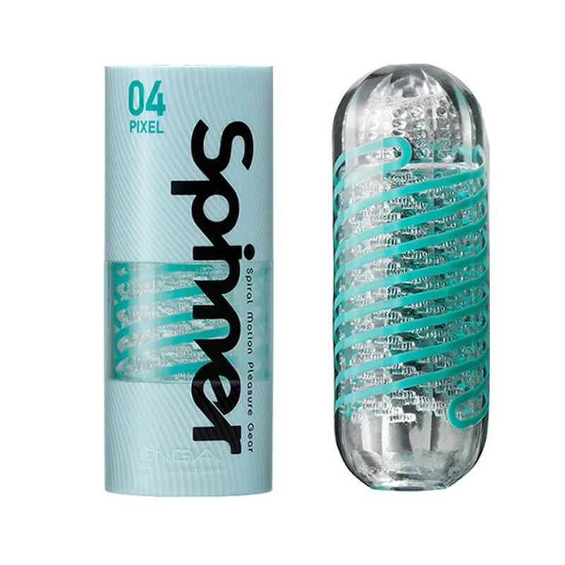 TENGA SPINNER Спиральная карманная киска Реалистичная вагина Многоразовая силиконовая чашка для мастурбации Секс-игрушки Мягкая чашка для киски