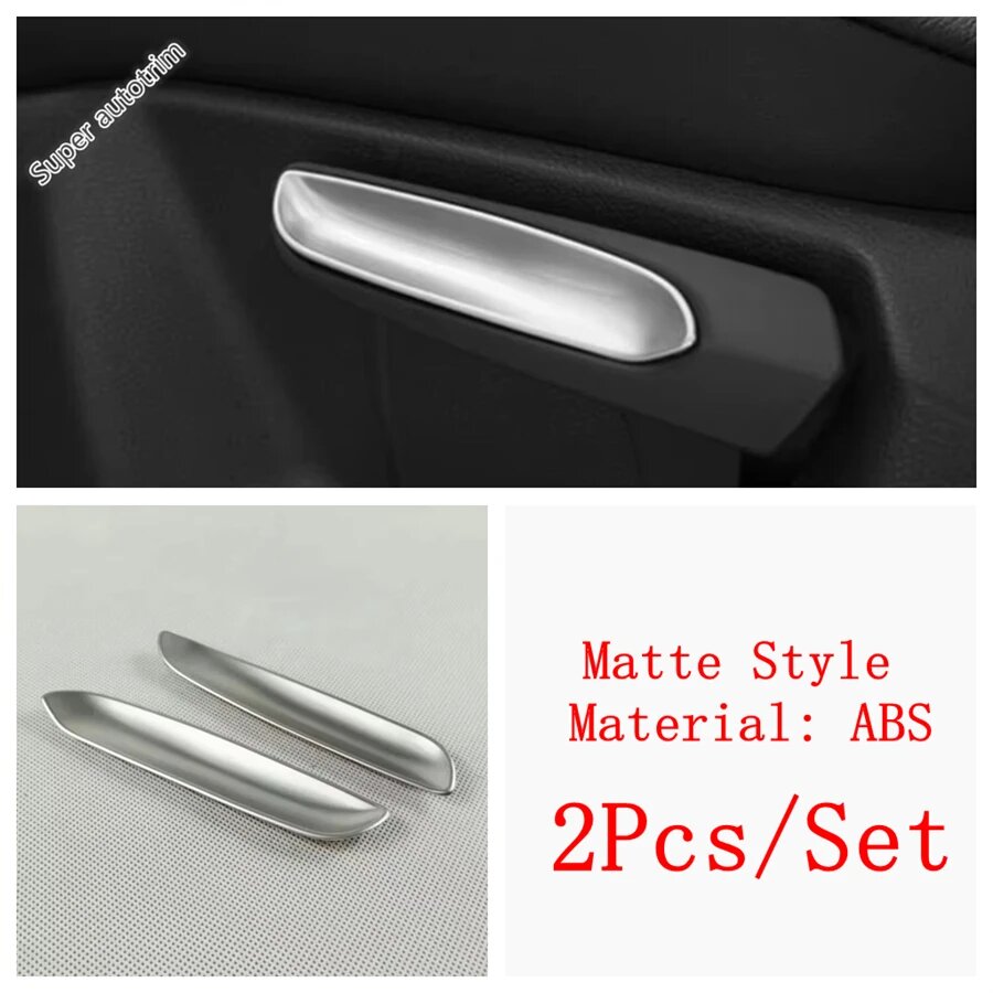 Для Volkswagen VW Tiguan MK2 Touran Golf MK7 T-ROC T ROC Автомобильный Стайлинг Ручка регулировки сиденья Кнопка переключения Крышка Накладка Аксессуары Matte Style