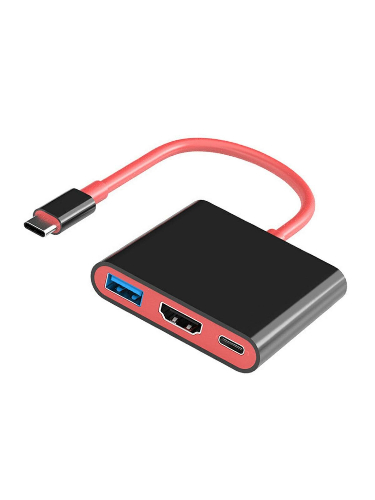 3 in 1 USB C Docking Station Portable TV Adapter Support for Switch TV Dock Station Gaming and Office Use Accessories